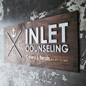 Professional Custom Interior Logo Sign - 38" X 18" - Marketing and ...