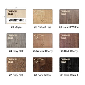 Changeable Insert Wood Room Sign - Custom Classroom With Braille ...