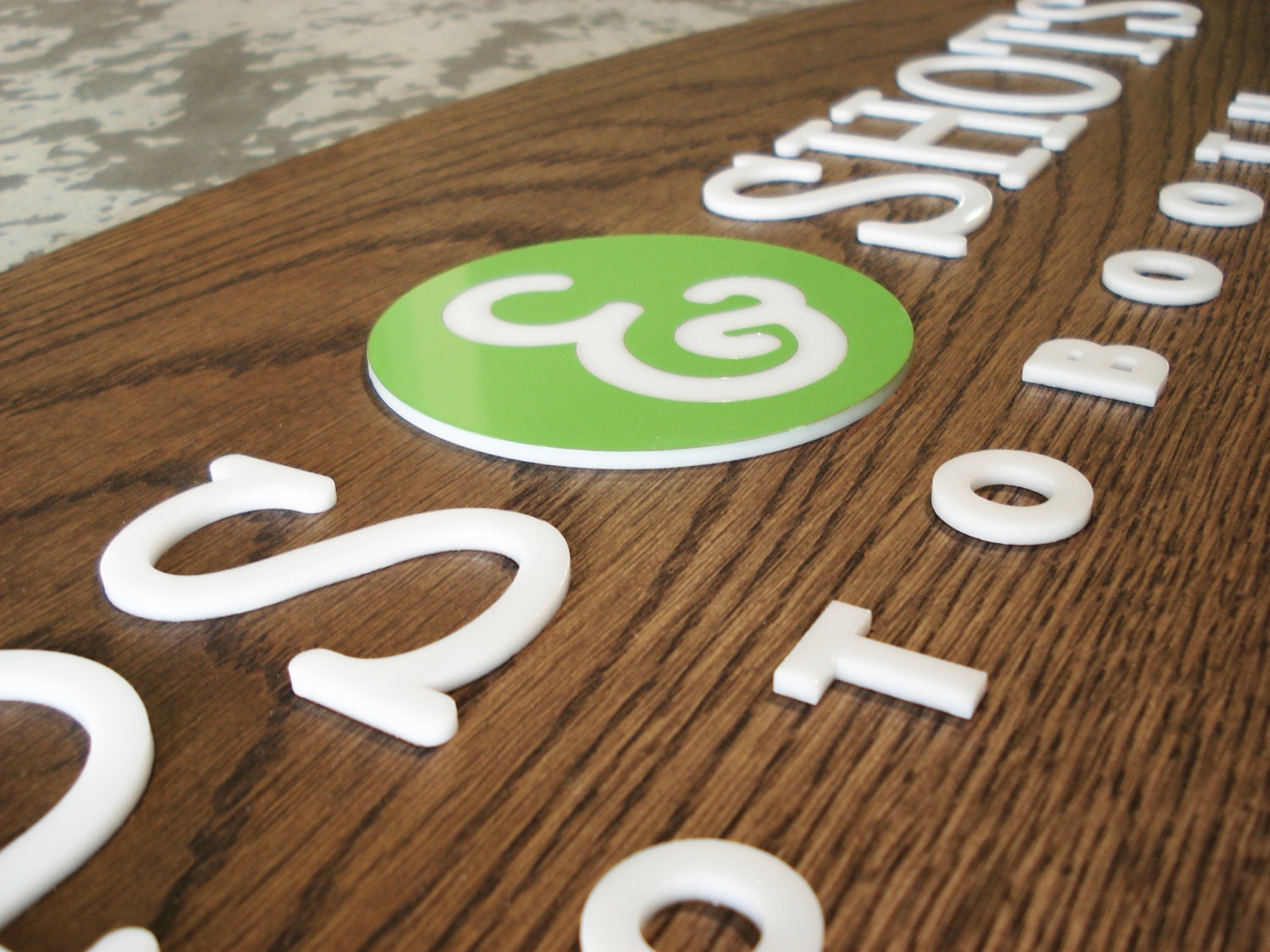 Surfboard Style Custom Logo Sign Personalized Office and - Etsy