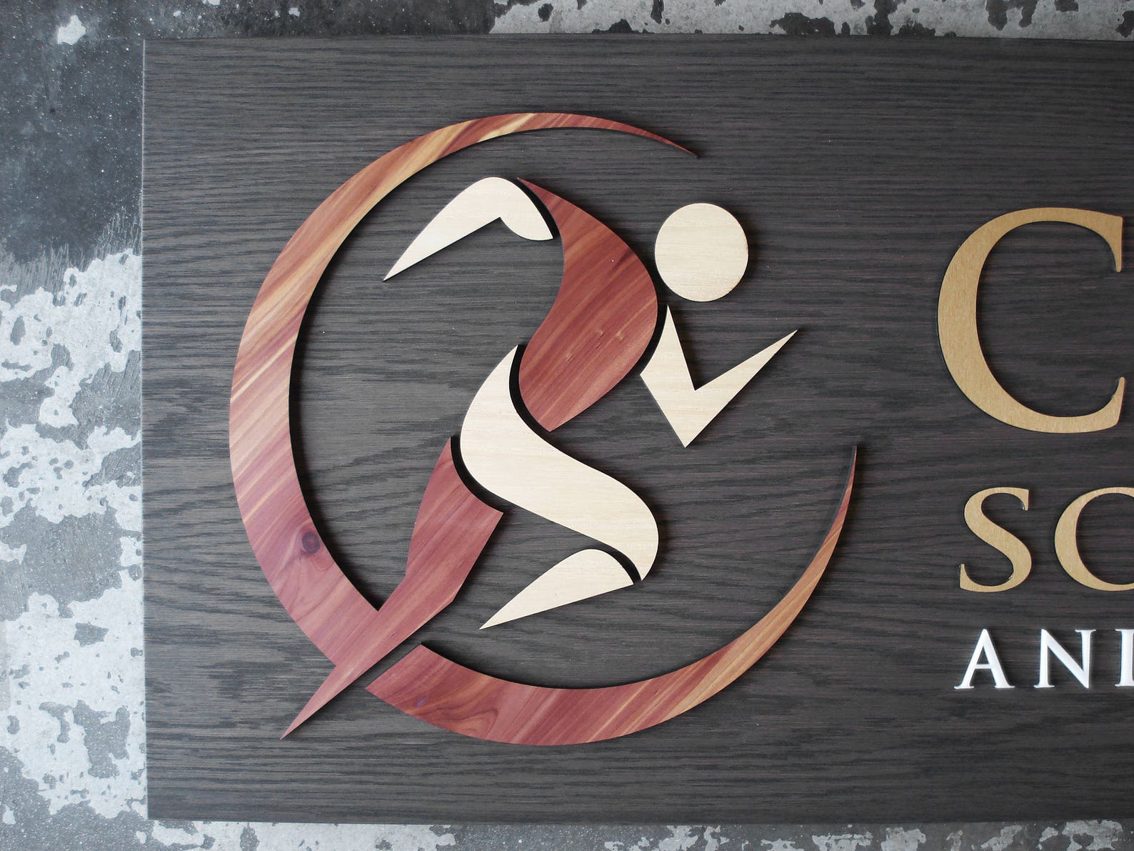 Large Corporate Signage With Custom Logo 48 X 18 - Etsy