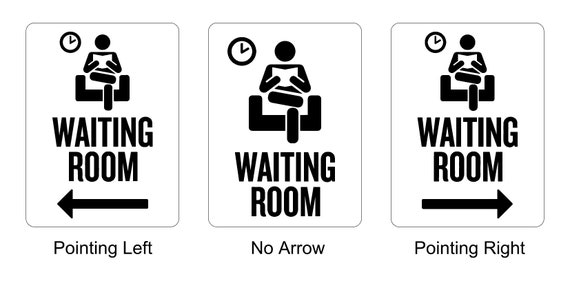 Doctor Office Waiting Room Signs