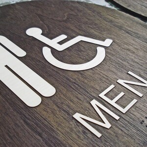 Custom Wood Office ADA Signs ANY 2 Signs Includes Grade 2 | Etsy