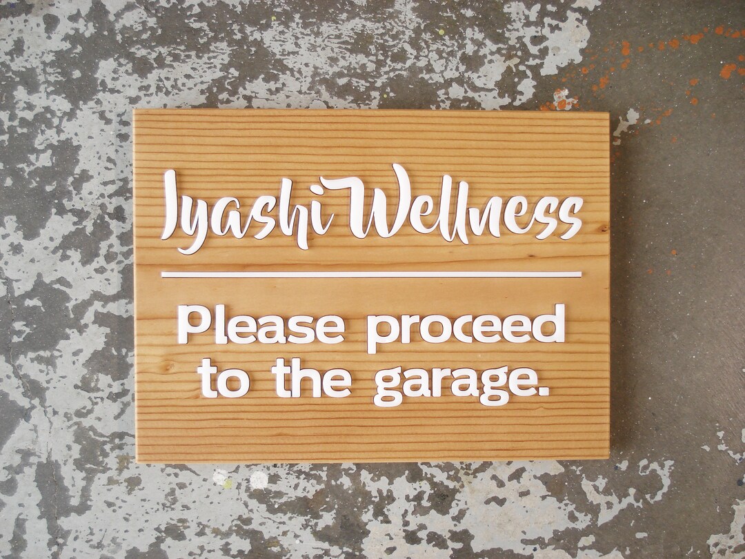 Custom Text Exterior Wooden Sign - Any Size & Text - Sealed and Treated ...