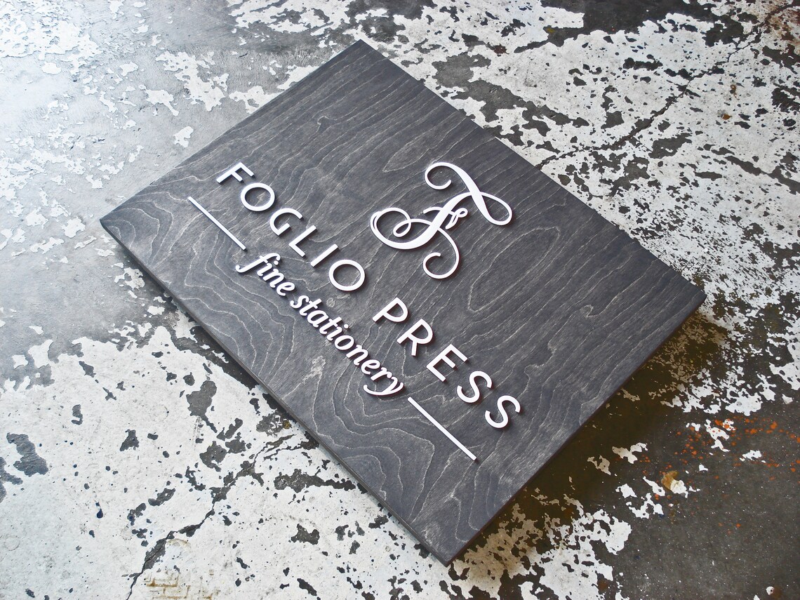 Large Professional Freestanding Sign 24x18 - Etsy