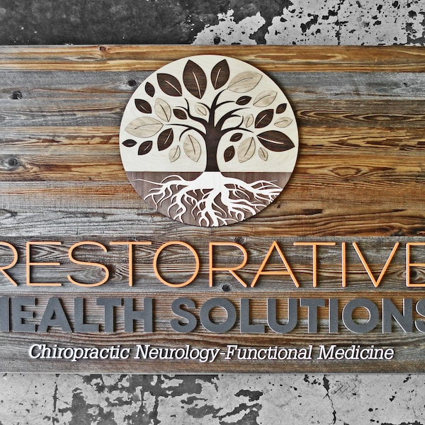 Reclaimed Logo Sign - Etsy