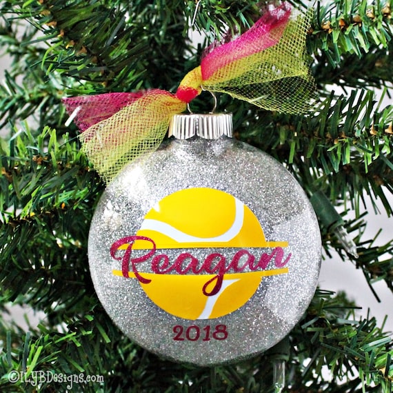Tennis Ornament - Tennis Christmas Ornament - Tennis Coach Gift ...