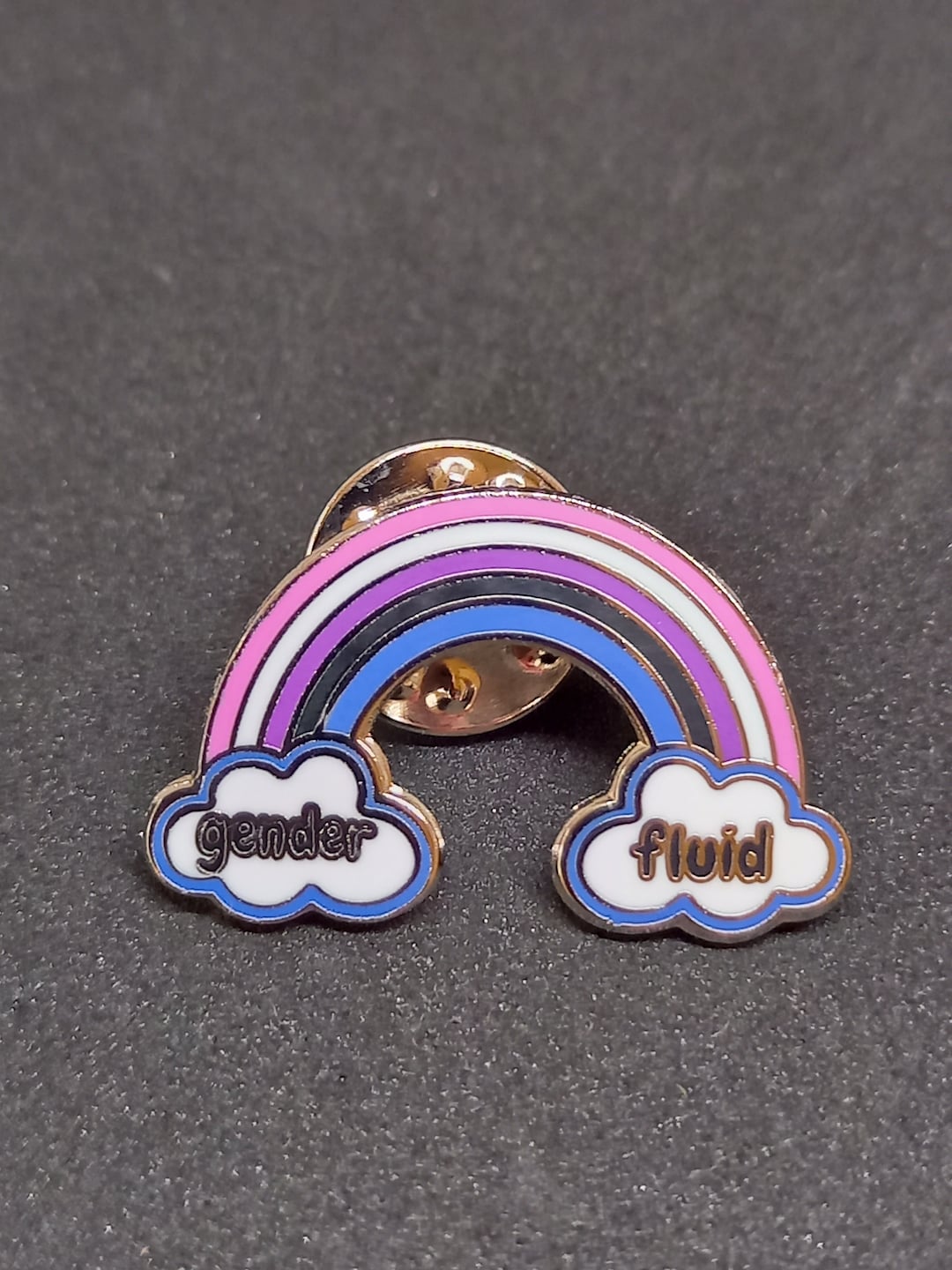 Gender Fluid Pin/badge/brooch - Etsy