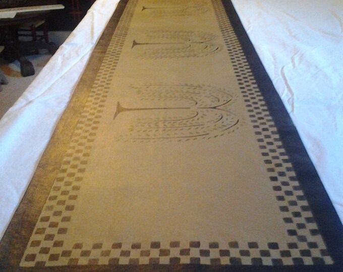 Colonial/primitive Willow Tree Table Runner - Etsy