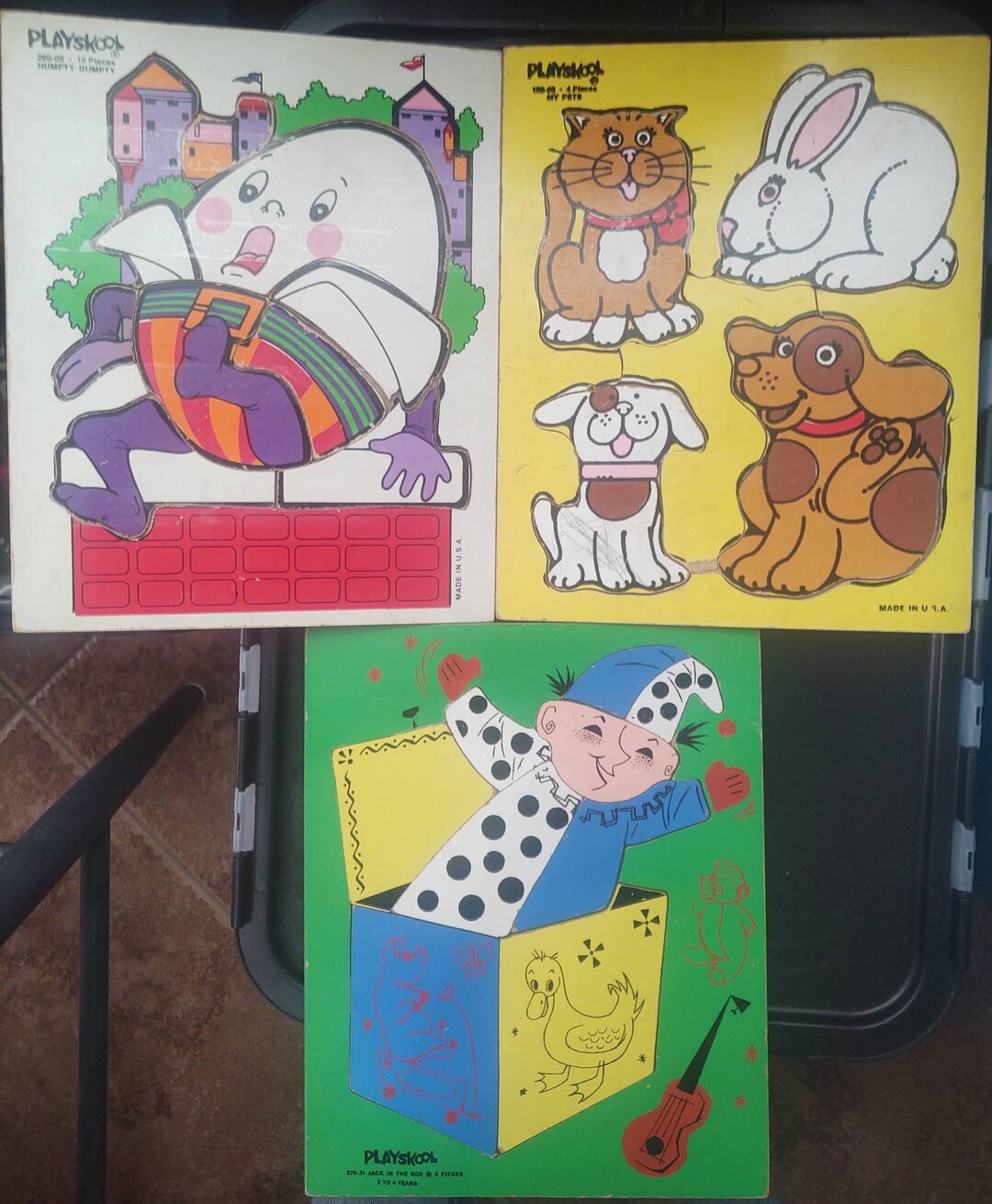 Playskool Puzzles - Etsy