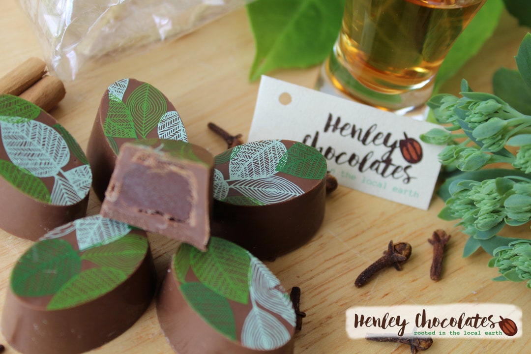 Spiced Rum Chocolate Truffles. Handcrafted Gourmet Chocolates Made With ...
