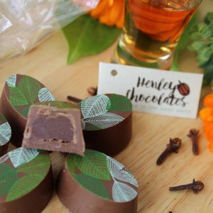 Spiced Rum Chocolate Truffles. Handcrafted Gourmet Chocolates Made With ...