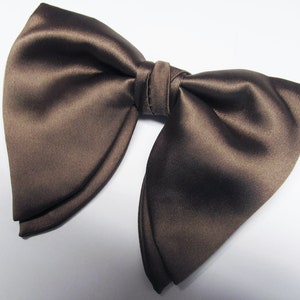 Mens Mocha Light Brown 2 Tiered Tear Drop Bow Tie With Custom - Etsy