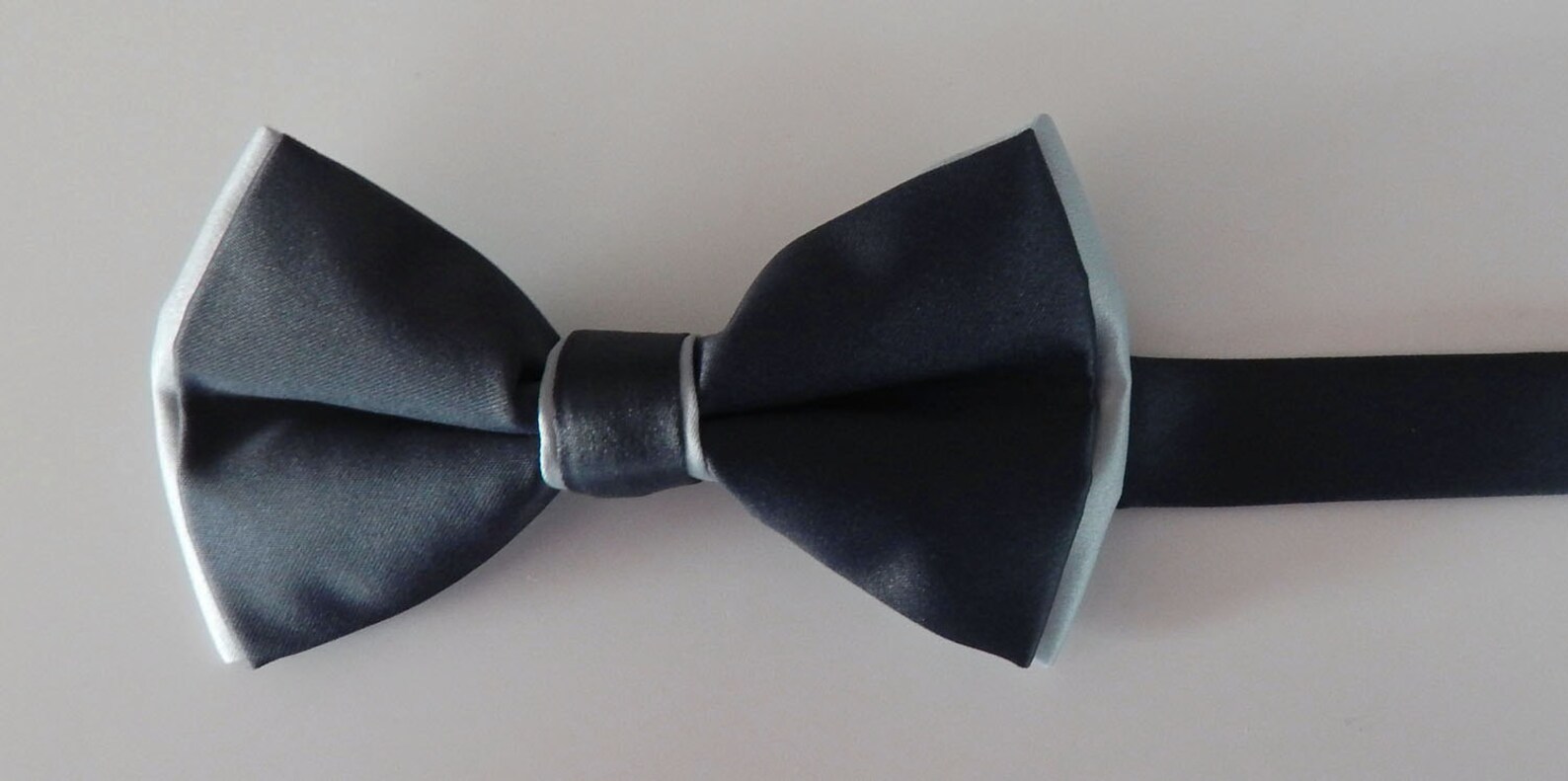 Mens Bowtie Extra Fancy Two Colored Fabric Bow Tie With Pocket - Etsy