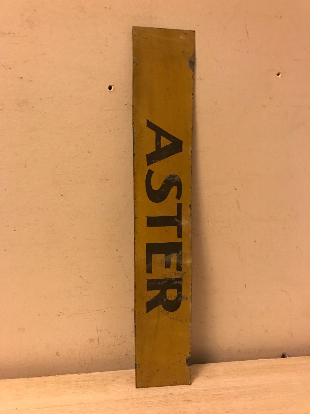 Antique Folk Art Sign Aster Farm Stand Antique Flower Herb Garden Sign ...