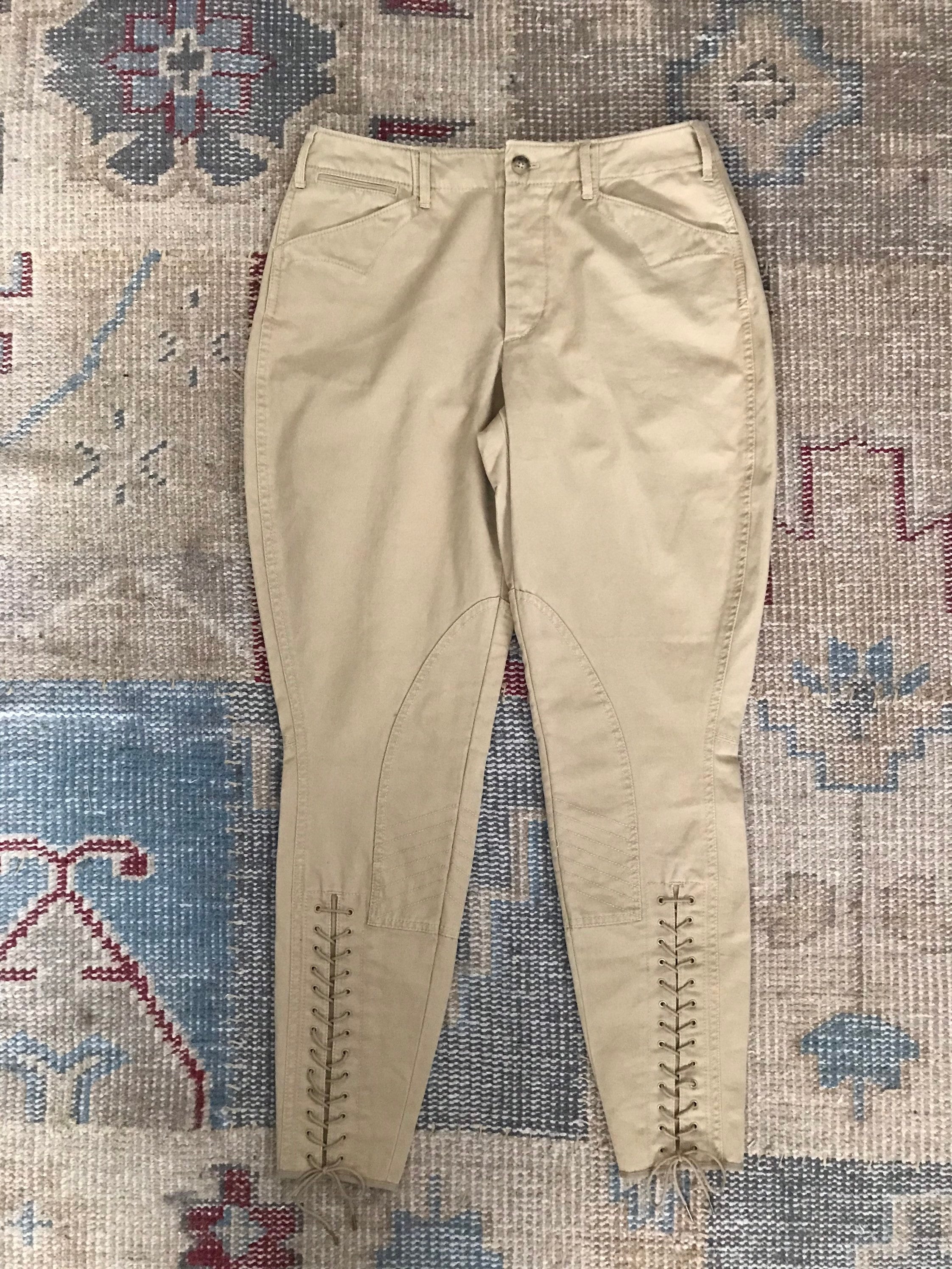 RALPH LAUREN JODHPURS Riding Pants Vintage Hacking Equestrian Riding ...