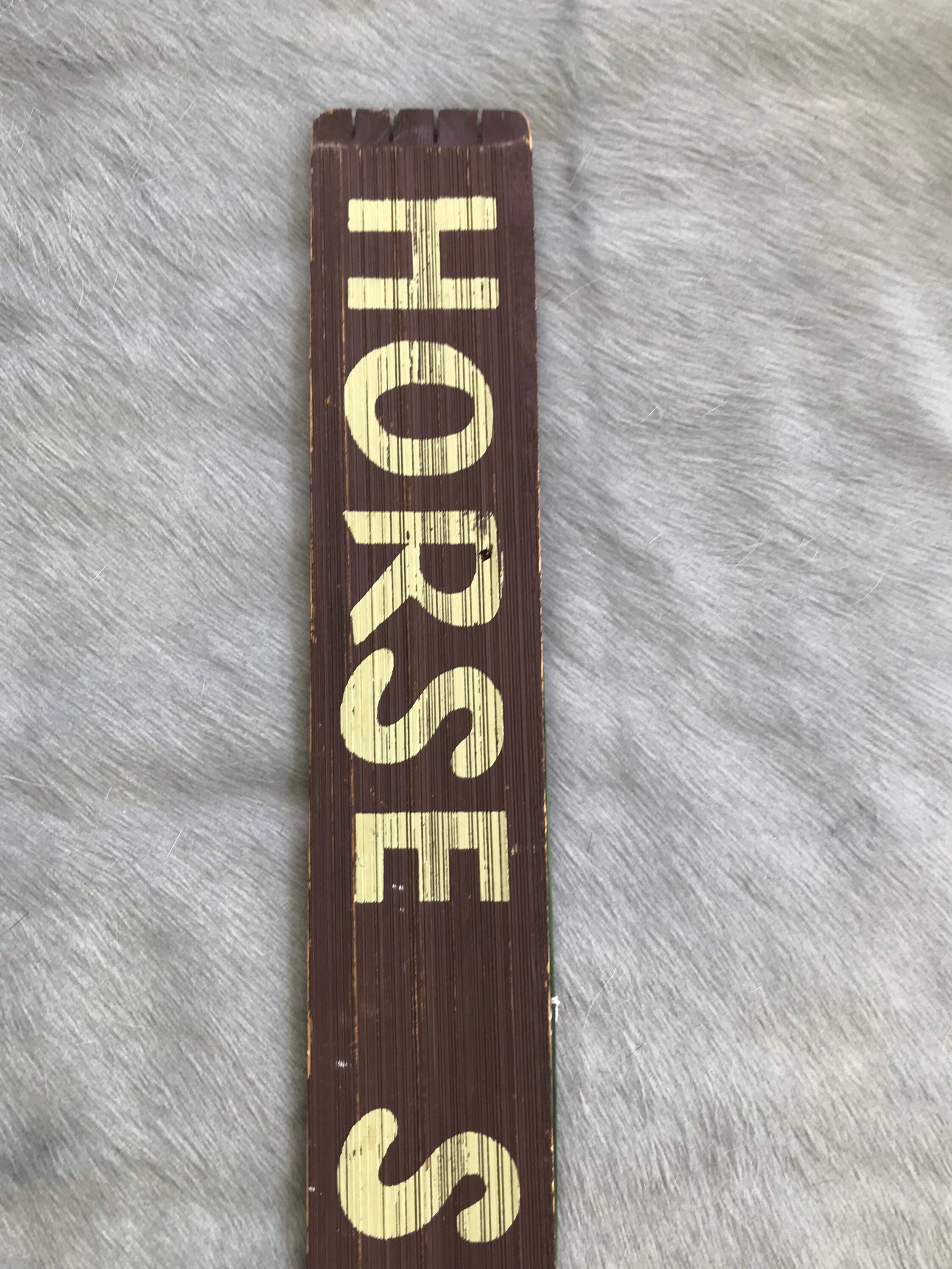 Antique Horse Show Sign Equestrian Carved Wood Sign - Etsy