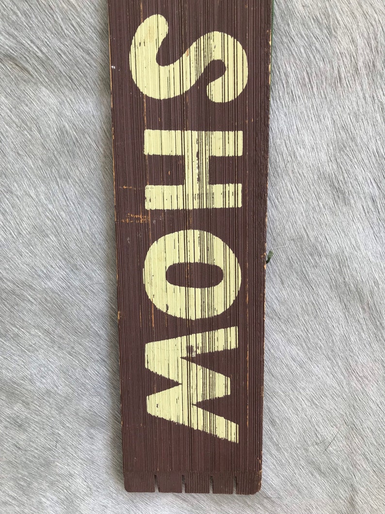 Antique Horse Show Sign Equestrian Carved Wood Sign - Etsy