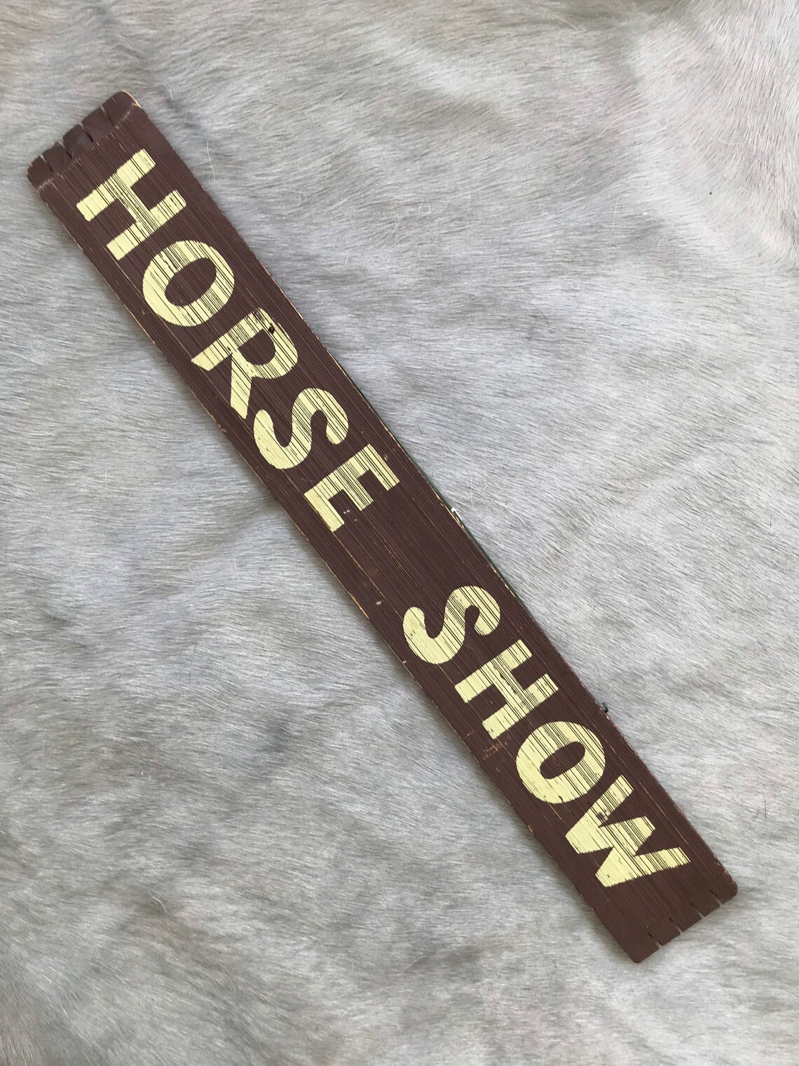 Antique Horse Show Sign Equestrian Carved Wood Sign - Etsy