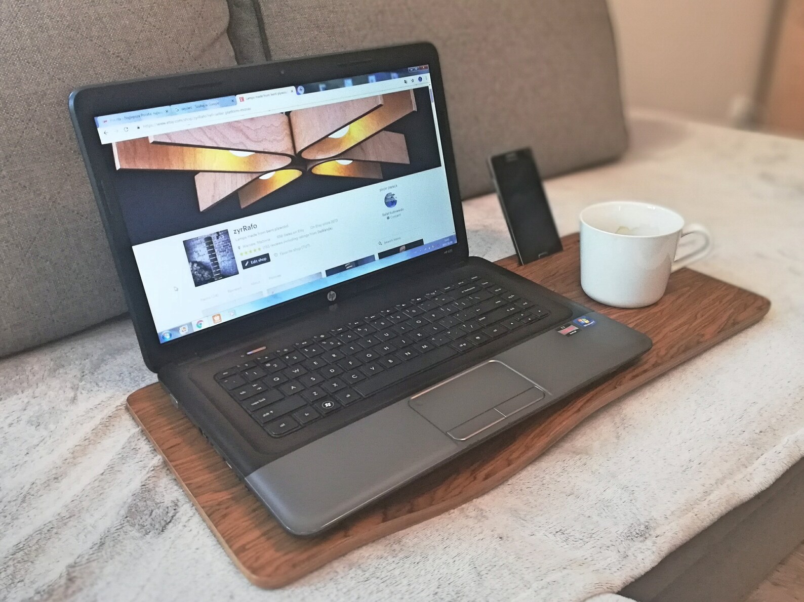 Laptop Tray / Macbook Lap Desk / Laptop Stand - Etsy