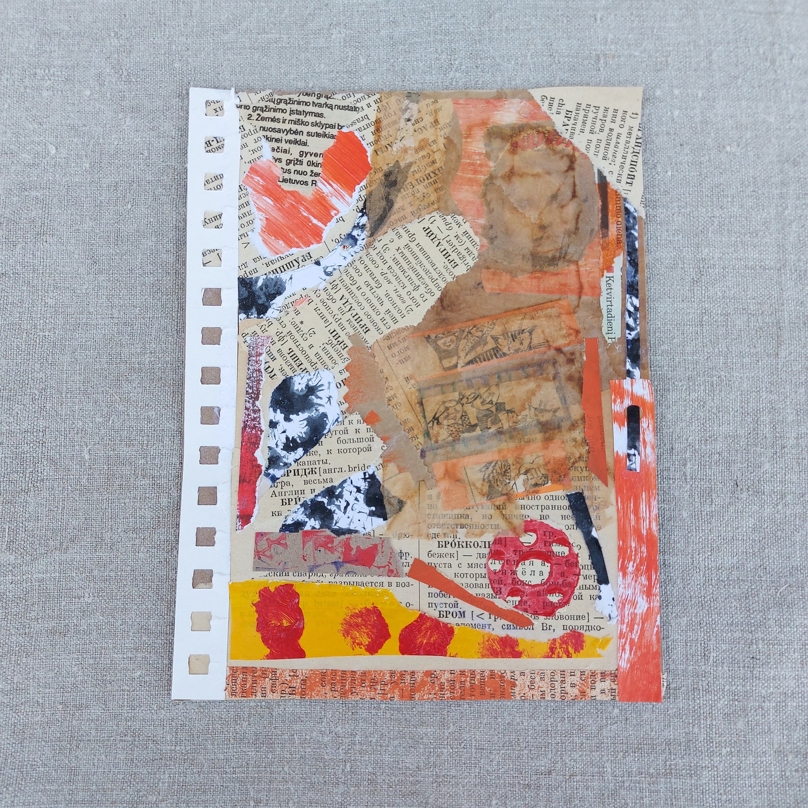 Collage Sheets, Collage Masterboards, Mix Media Paper Pack, Ephemera ...