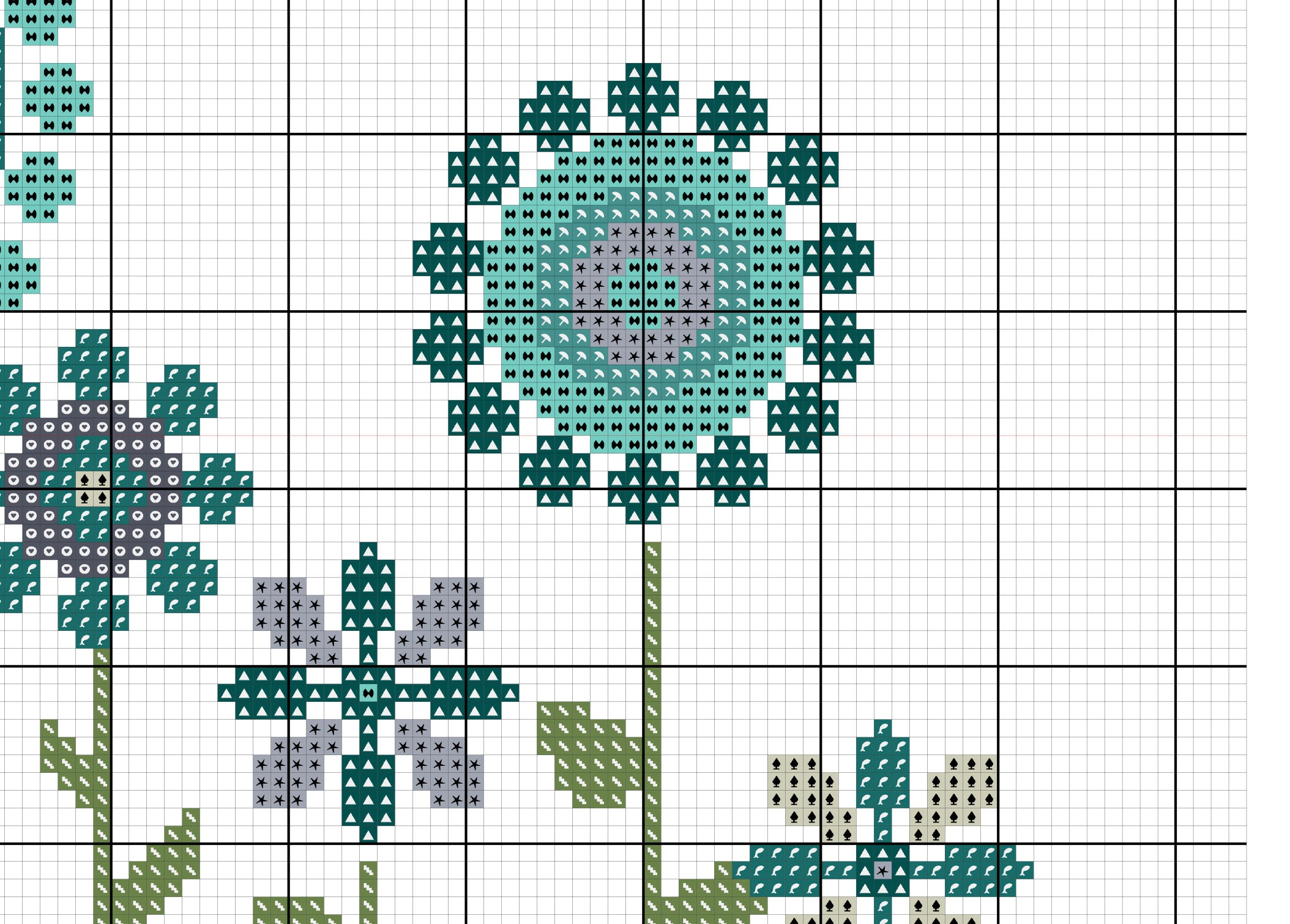 Cross Stitch Baby Birth Sampler Birth Announcement Flowers | Etsy