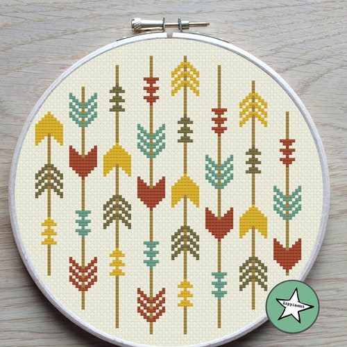 Arrows Cross Stitch Pattern Instant Download - Etsy