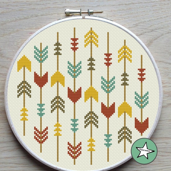 Arrow Cross Stitch - Etsy