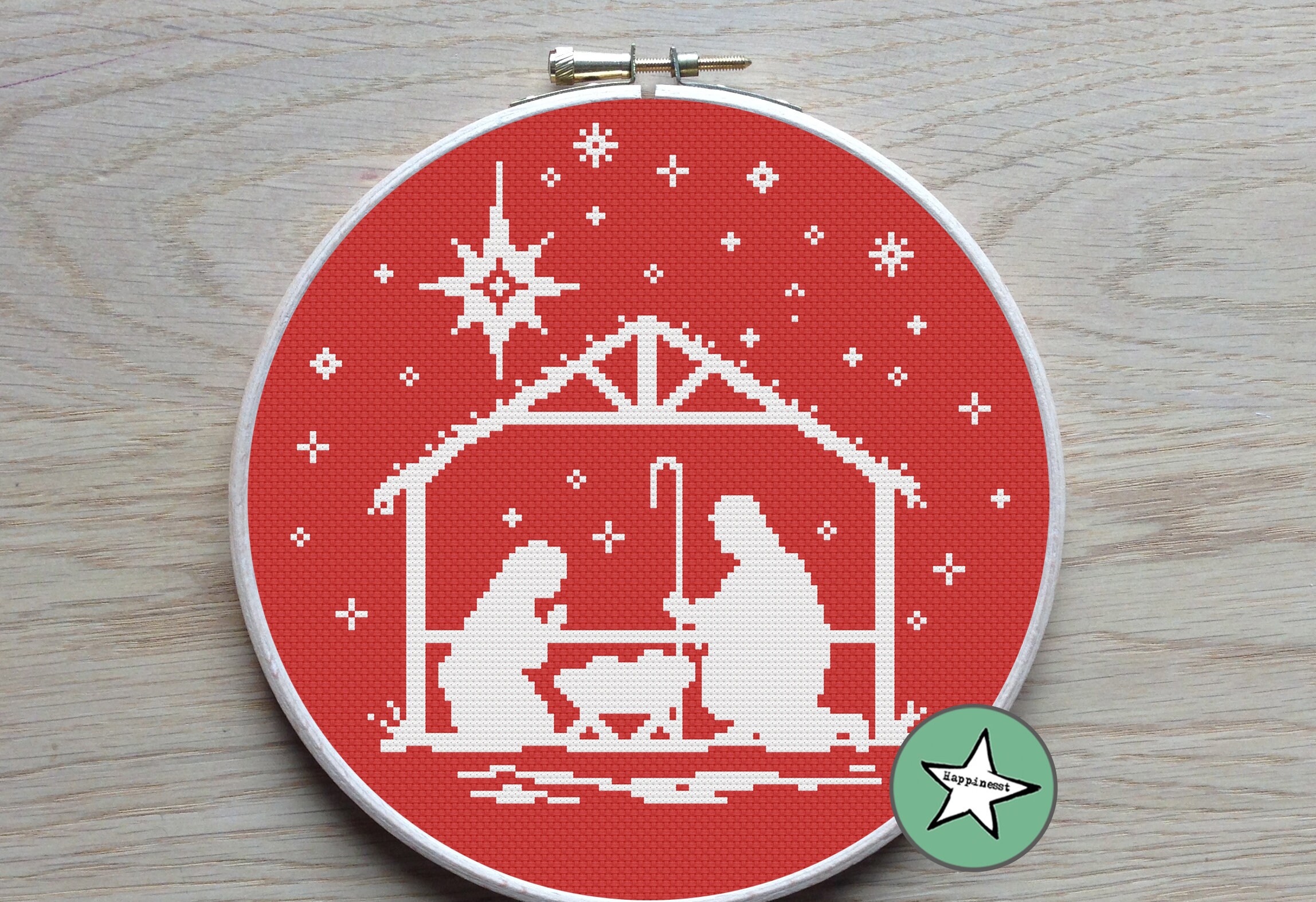 Nativity Scene Pattern