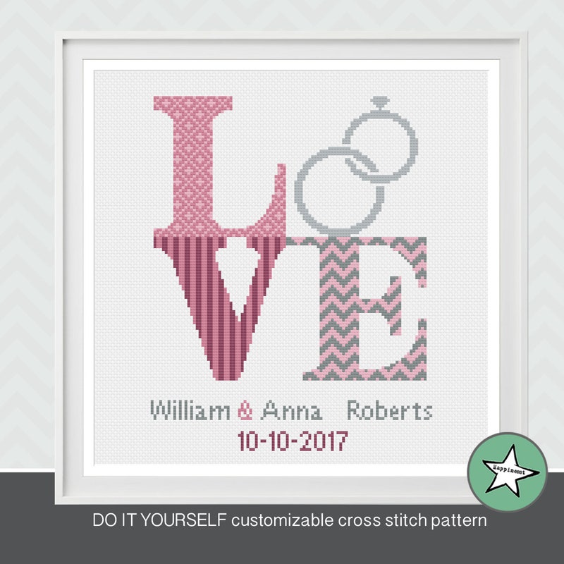 Cross Stitch Sign - Etsy