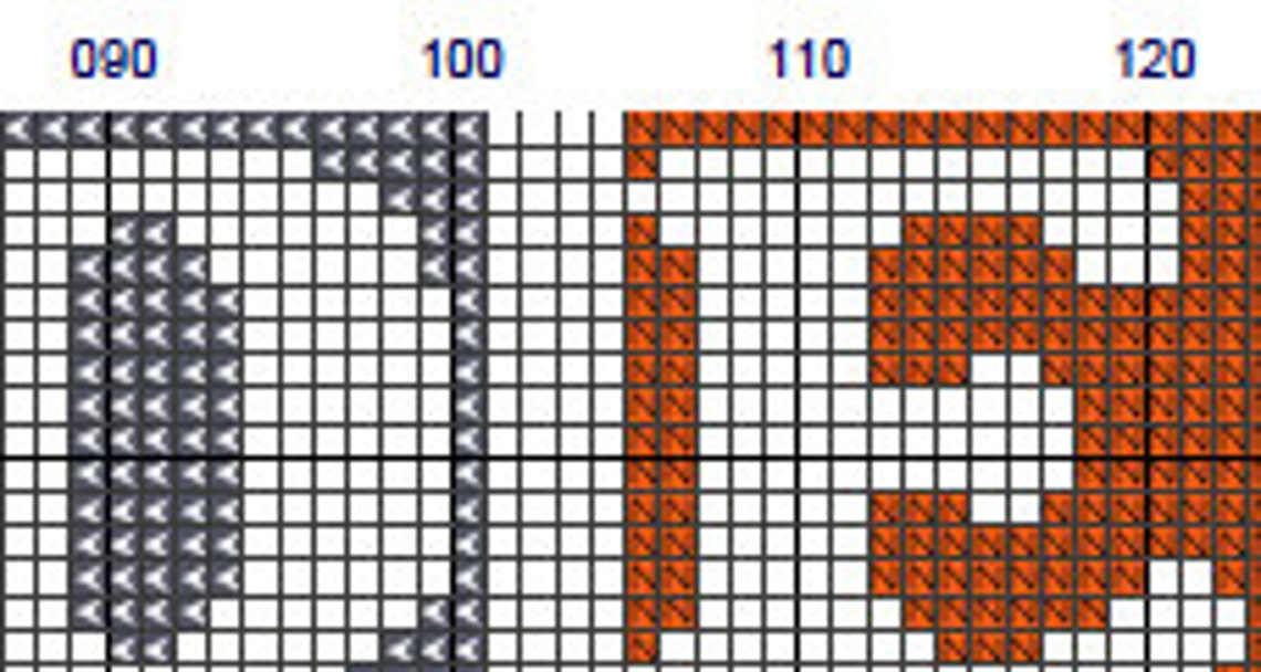 Modern Cross Stitch Pattern Alphabet Blocks ABC PDF - Etsy