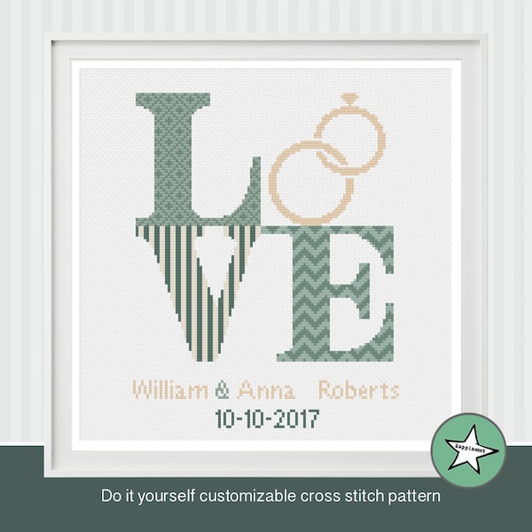 Wedding Cross Stitch - Etsy