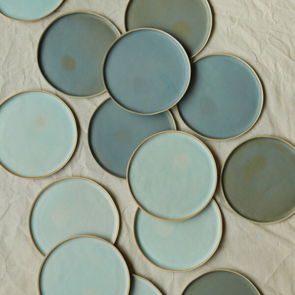 Ceramic Plates Blue - Etsy