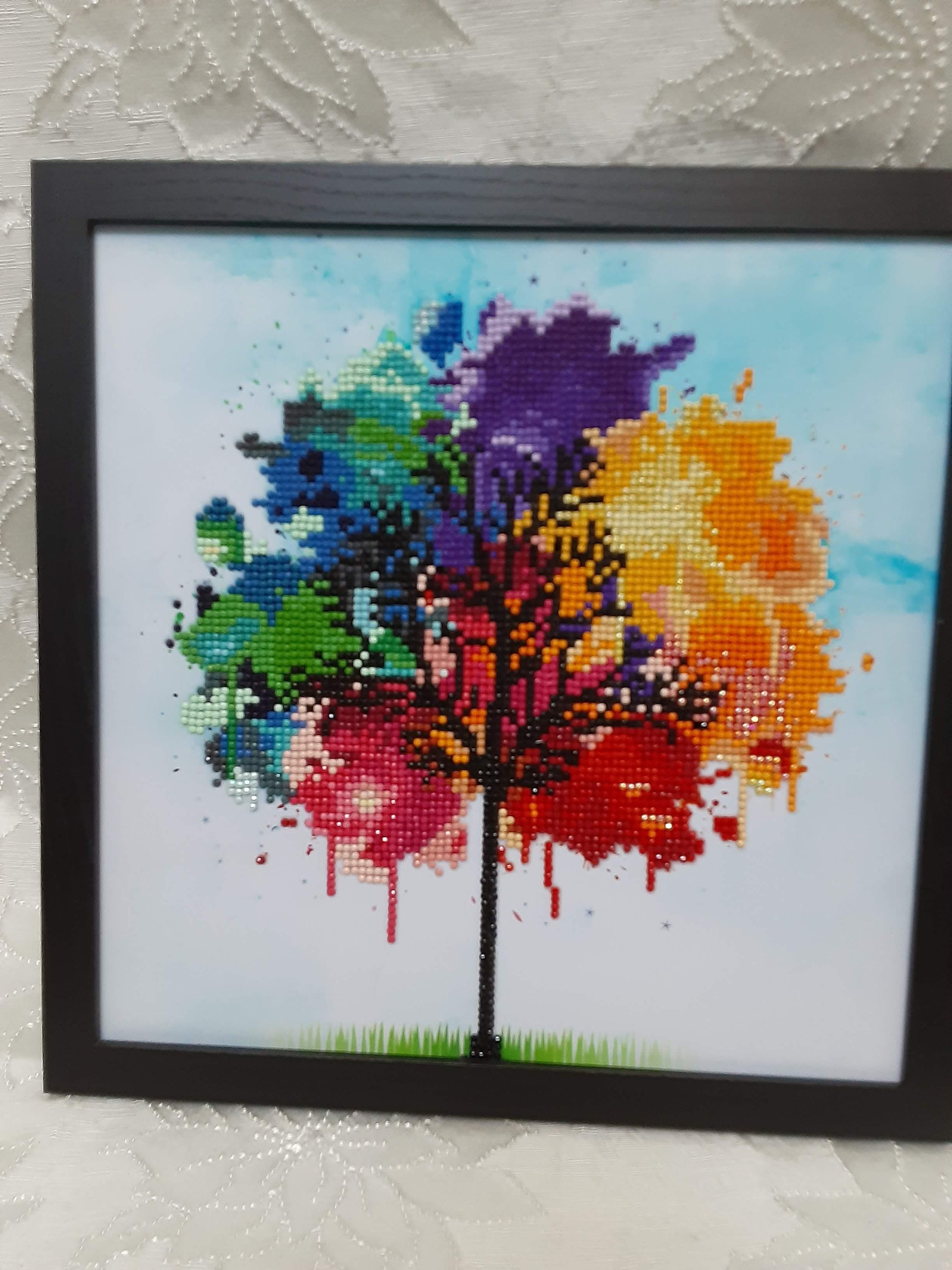 12 Rainbow Tree Diamond dotz photo | Etsy
