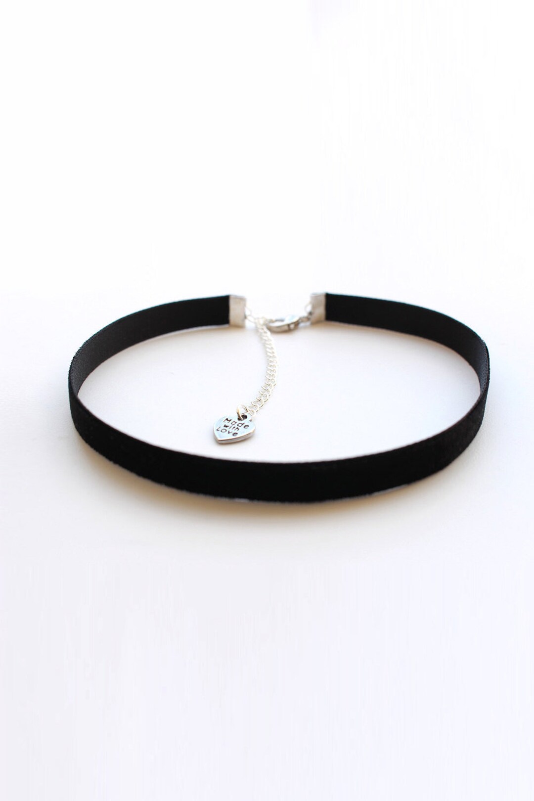 Simple Black Choker Black Choker Black Velvet Choker Choker Necklace ...