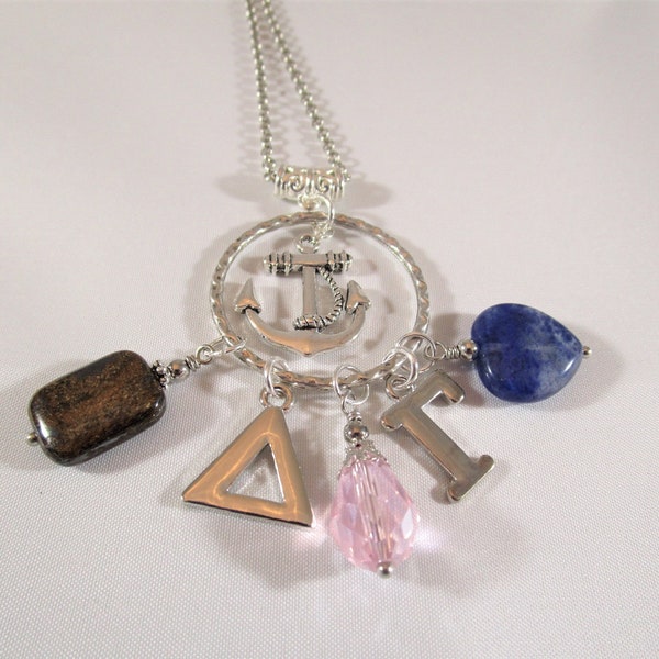 Delta Gamma Necklace - Etsy