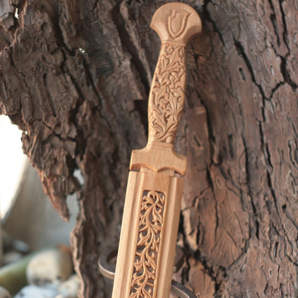 Carved Dagger - Etsy