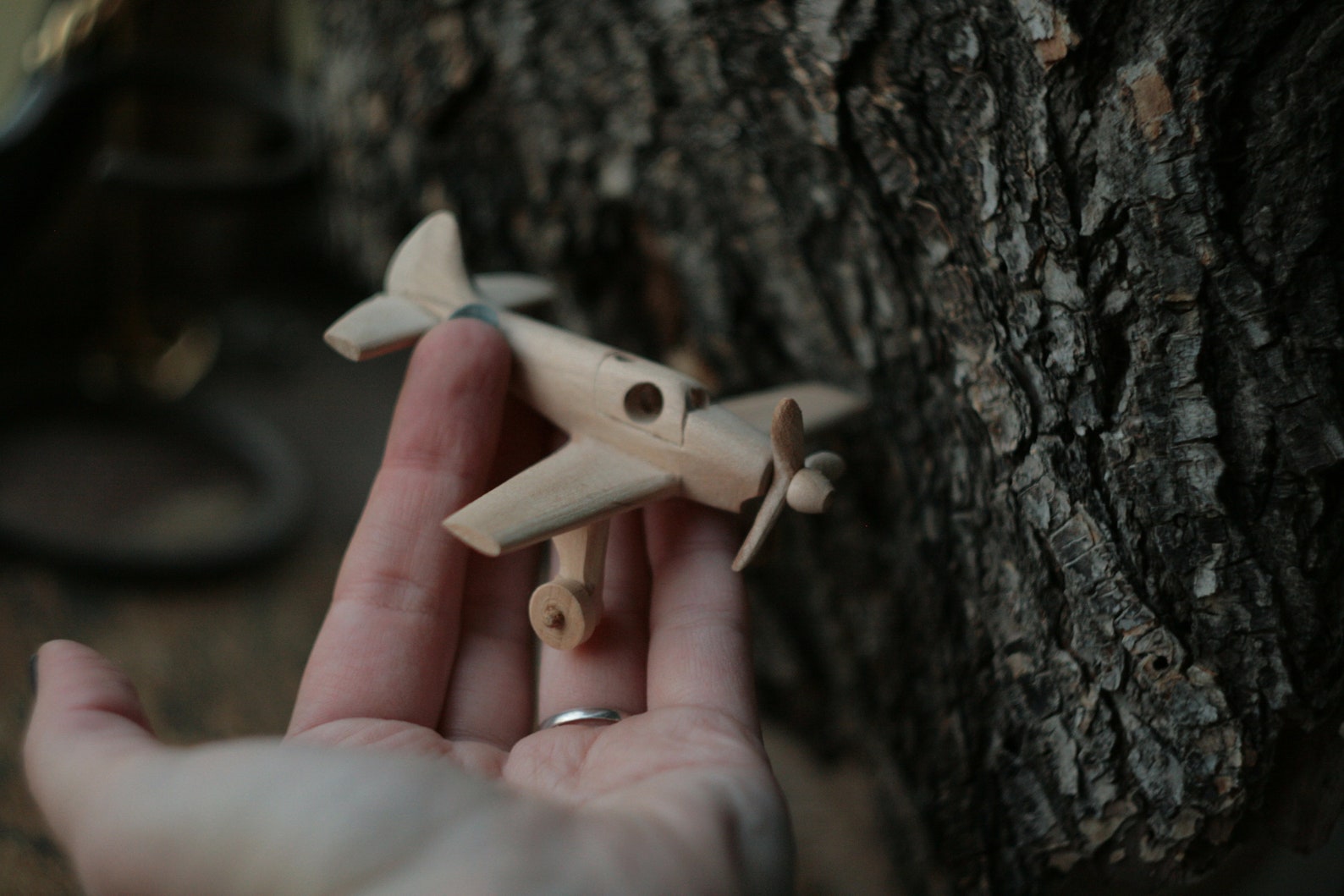 Large Airplane Wooden Model Monoplane Biplane Collectible | Etsy