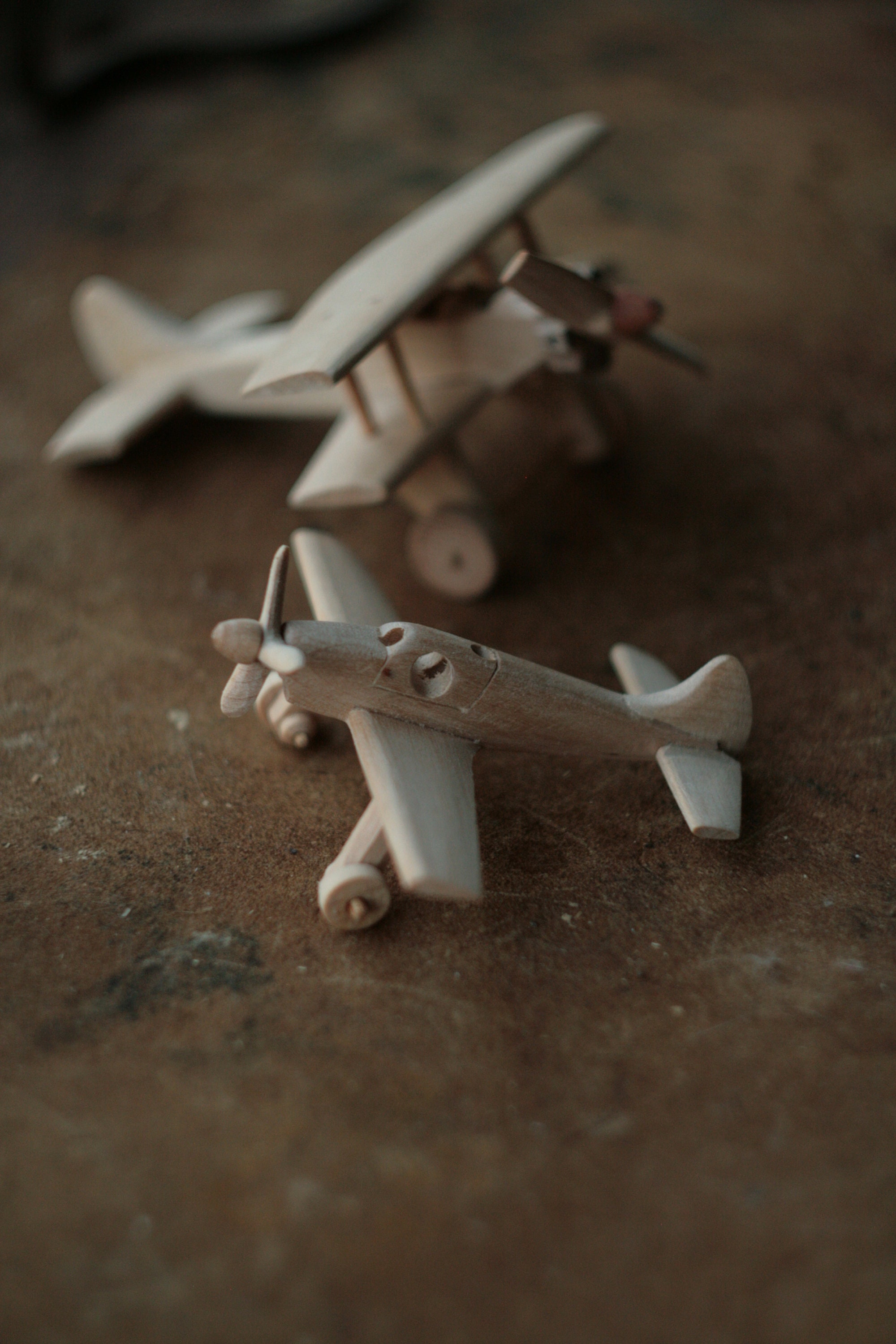 Large airplane wooden model monoplane biplane collectible | Etsy