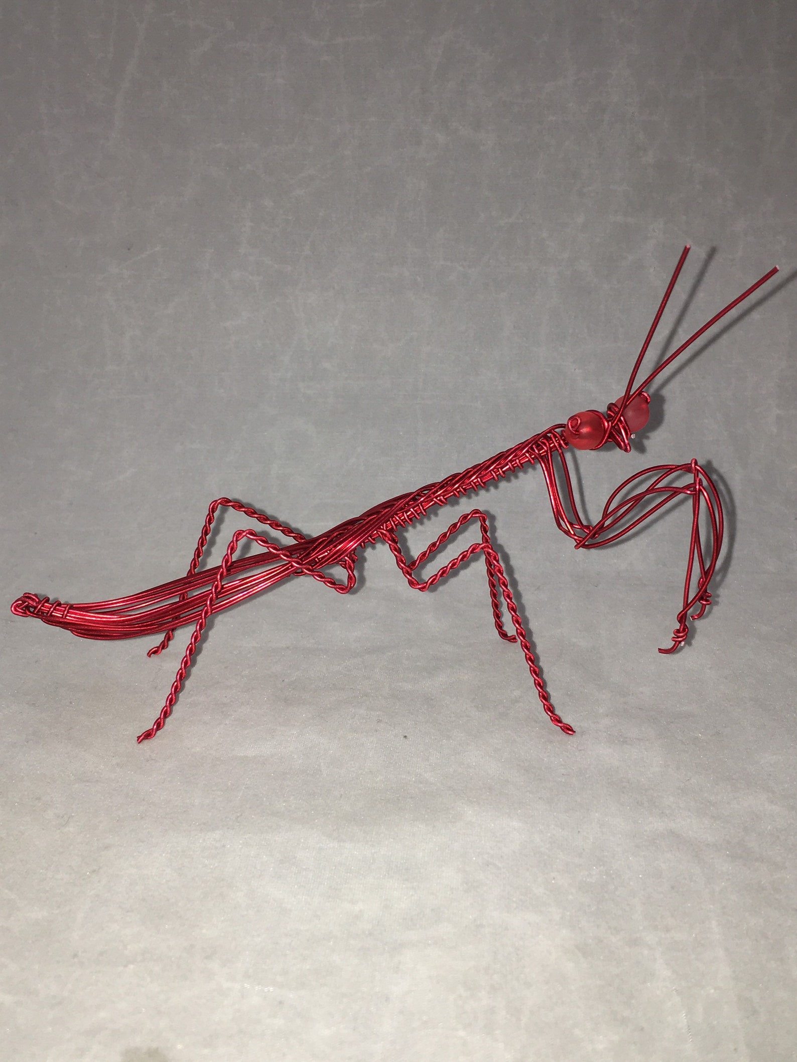 Praying Mantis Wire Sculpture - Etsy