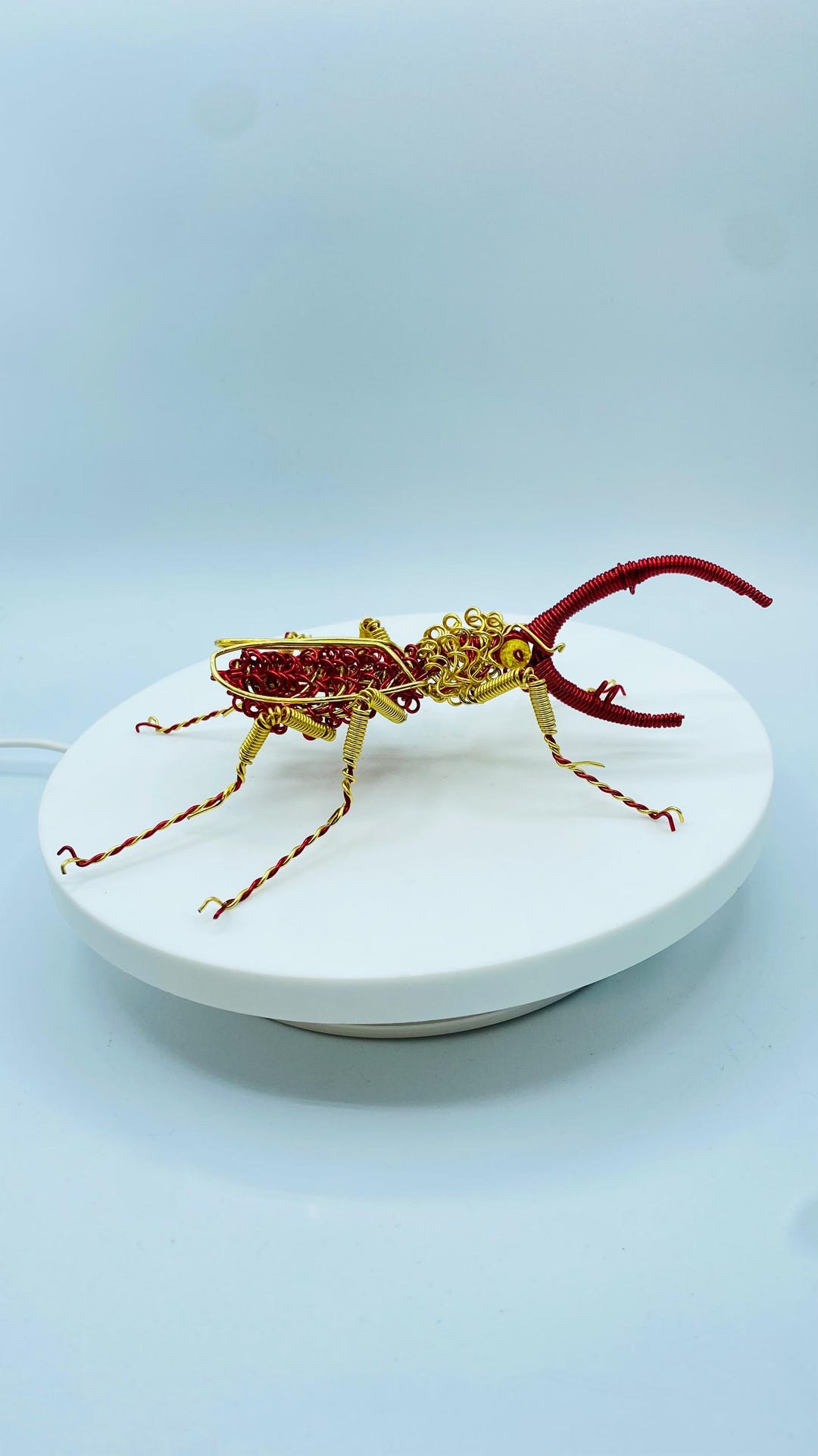 Hercules Beetle, Hercules Beetle Wire Sculpture , Handmade Beetle - Etsy