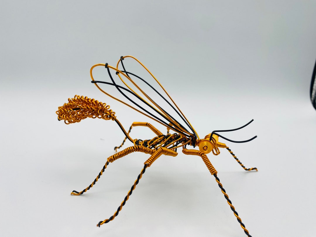 Wasp , Wire Wasp , Yellow Jacket Wasp ,wire Insect - Etsy