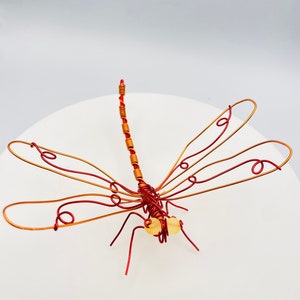 Dragonfly Wire Sculpture - Etsy