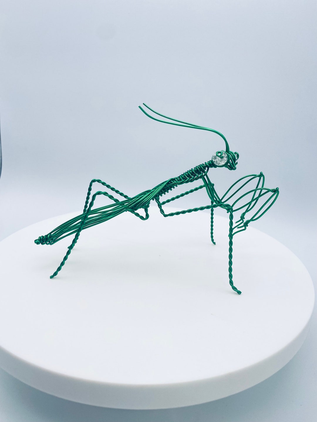 Praying Mantis Wire Sculpture - Etsy