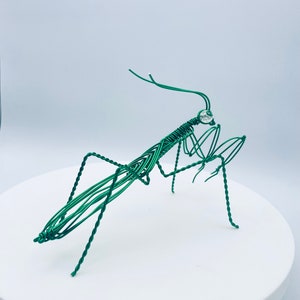 Praying Mantis Wire Sculpture - Etsy
