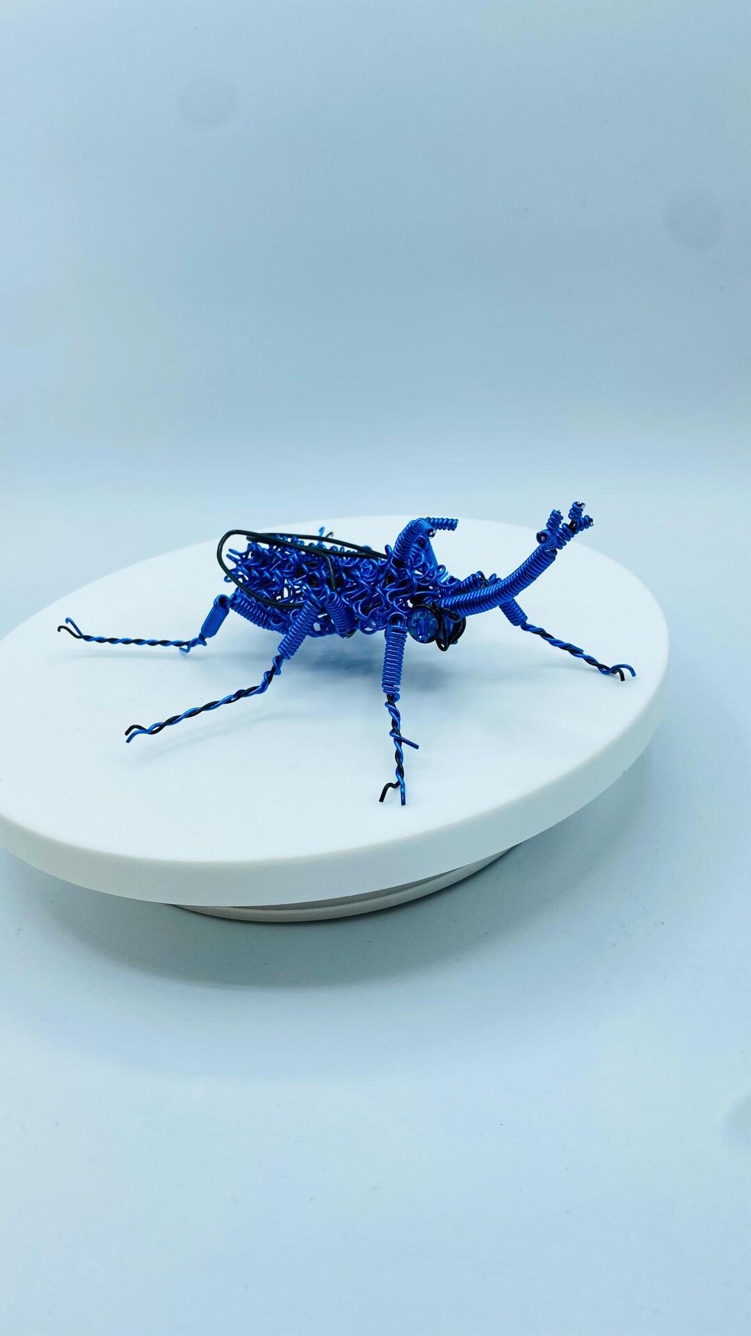 Japanese Rhinoceros Beetle , Wire Sculpture Beetle , Blue Japanese ...