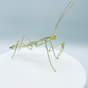 Praying Mantis Wire Sculpture - Etsy