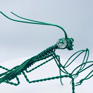 Praying Mantis Wire Sculpture - Etsy