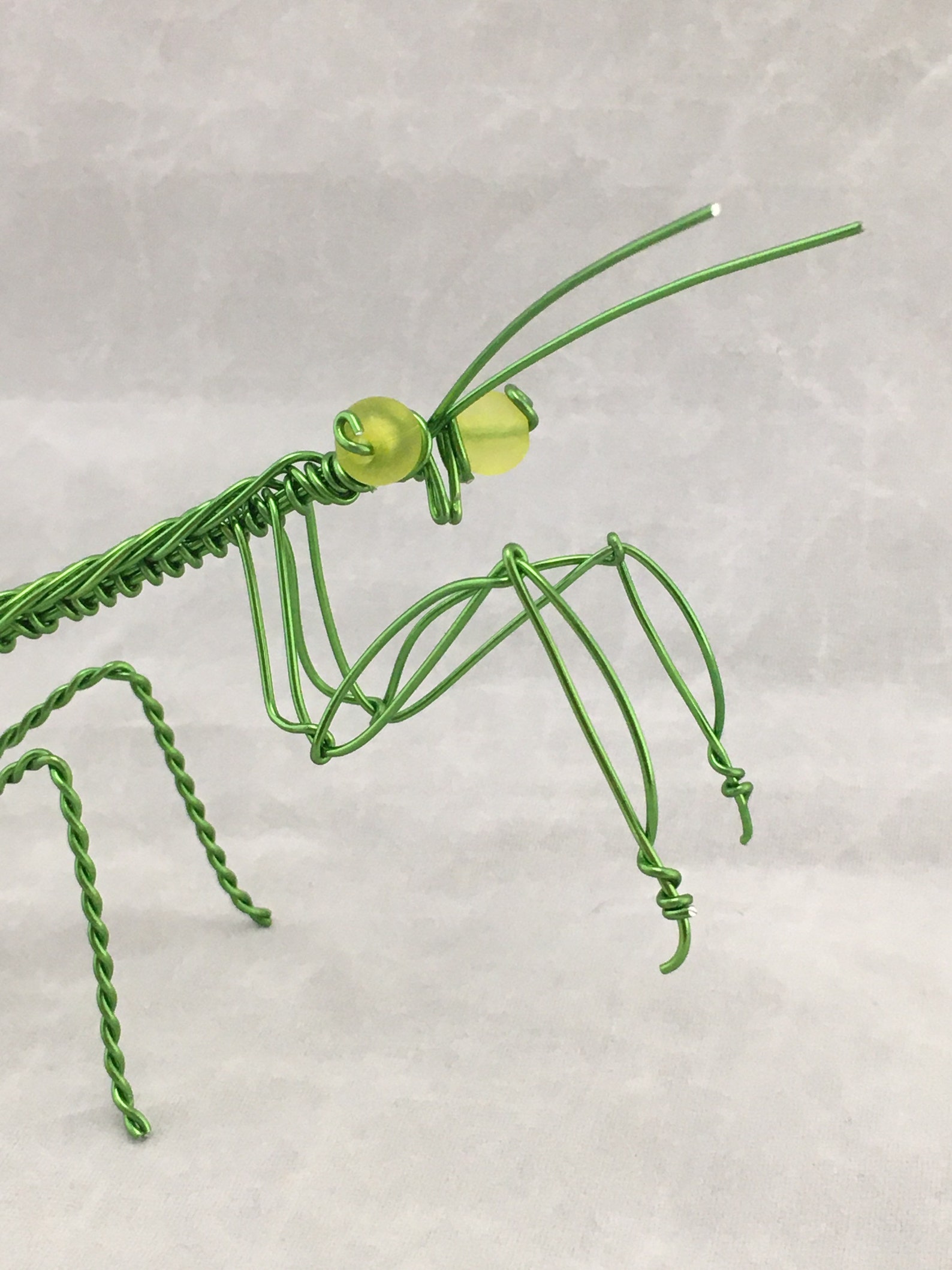 Praying Mantis Wire Sculpture - Etsy