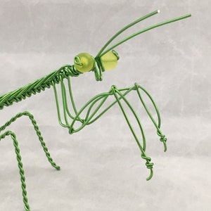 Praying Mantis Wire Sculpture - Etsy