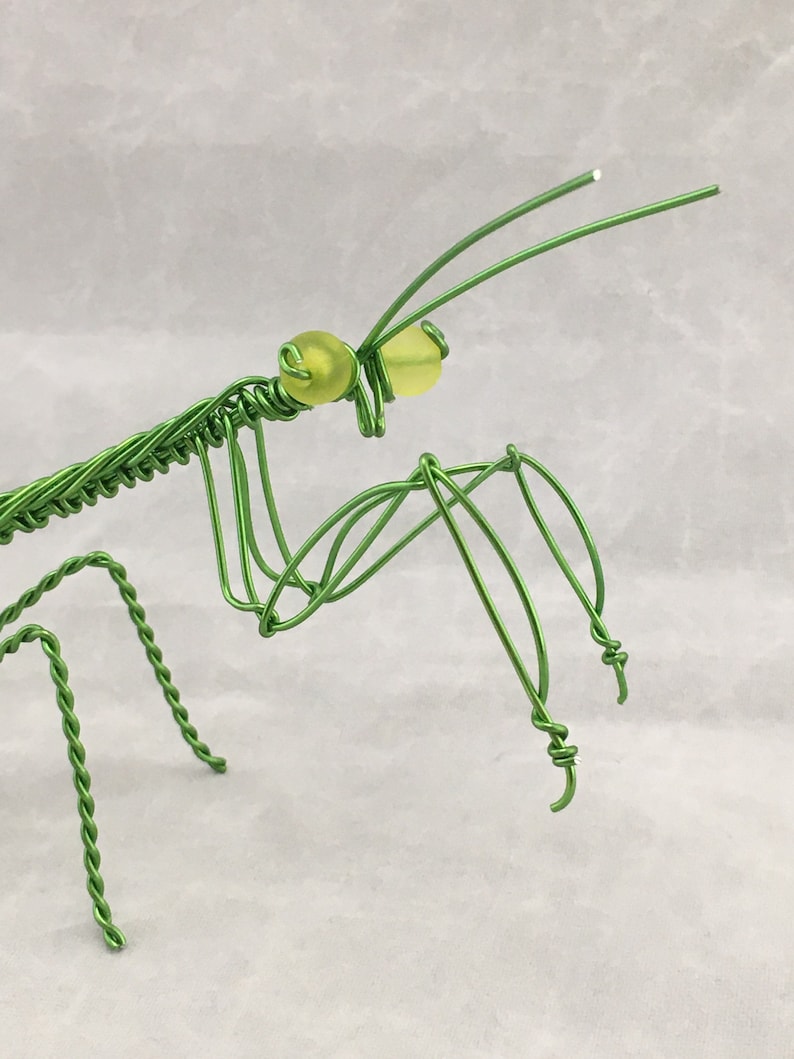 Praying Mantis Wire Sculpture - Etsy